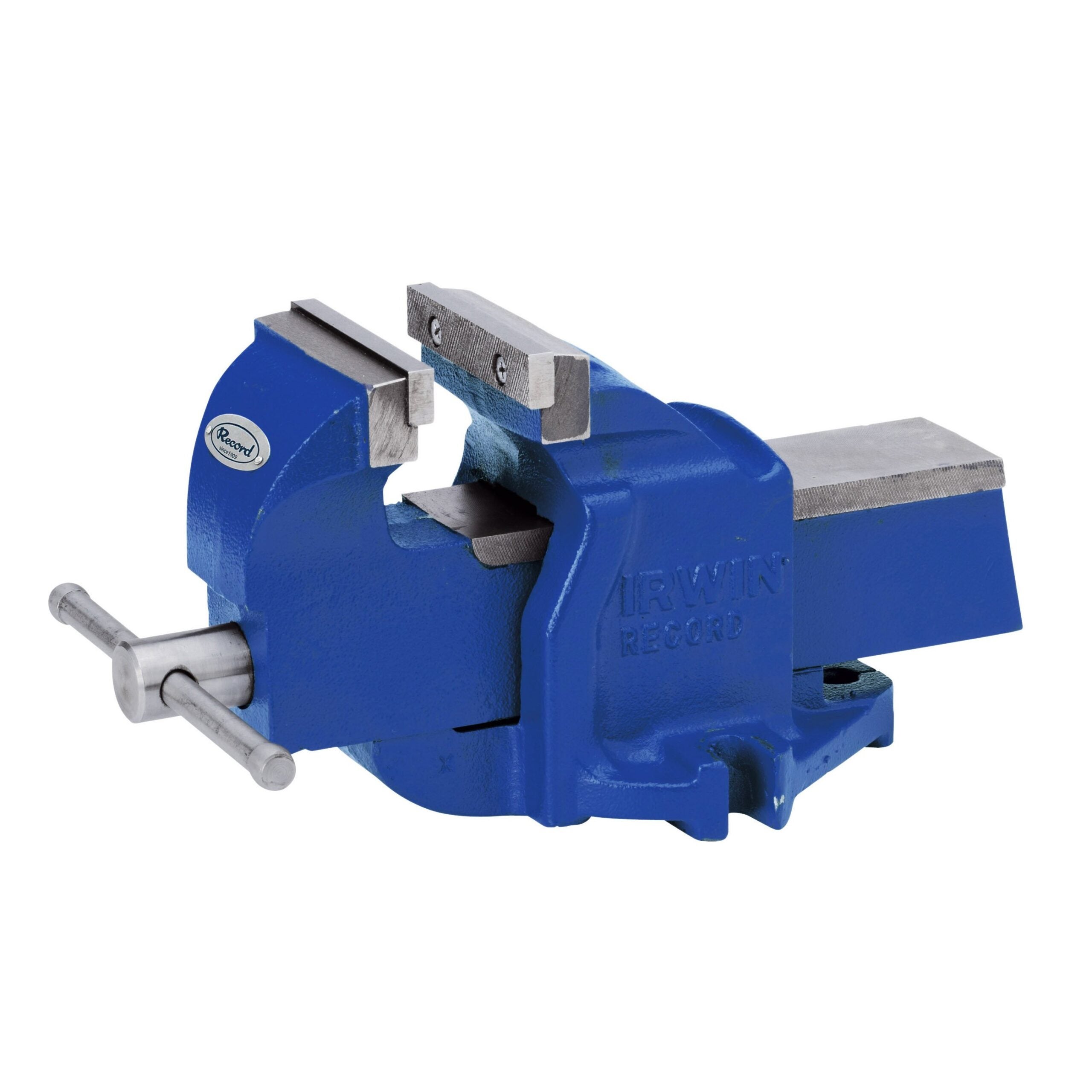 Irwin Record 1ZR Mechanic Vise, 3-3/4 in Jaw Opening, 3 in W Jaw, 1-7/8 ...